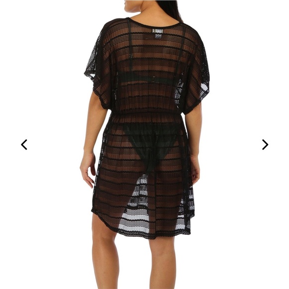 Bealls | Swim | Nwt Plus Size Black Sheer Coverup Dress Various Sizes ...